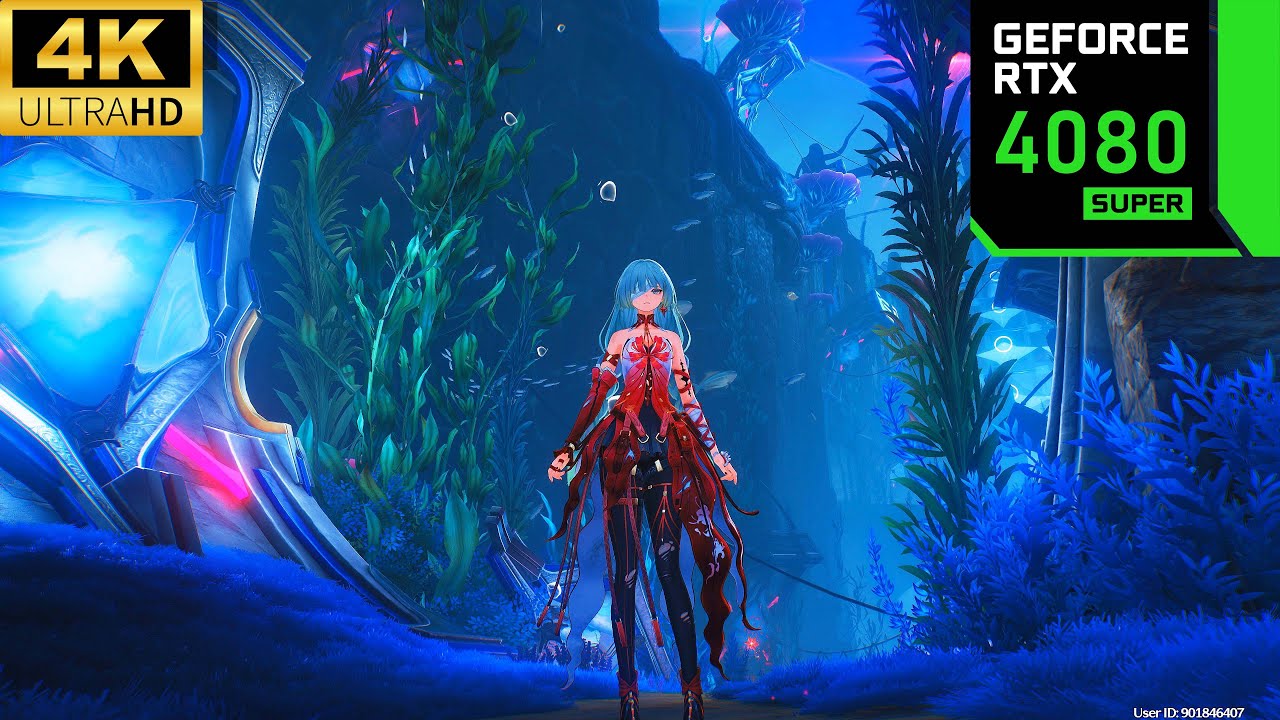 Phrolova Underwater Quest 4K ULTRA RAY TRACING WUWA 2.5 Insane Graphics - RTX 4080S 16GB - YouTube