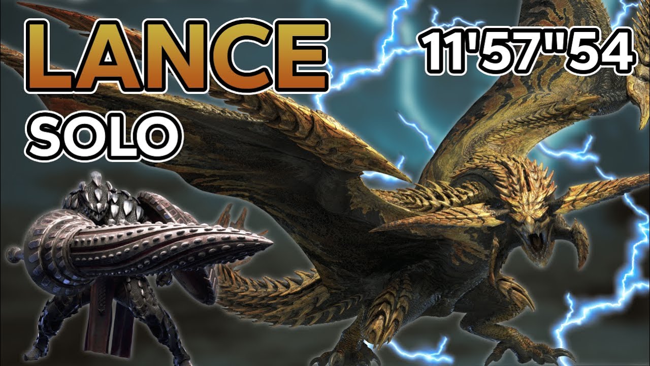 An all-new Lance | Rey Dau solo - MHWilds Beta day one hunt - YouTube