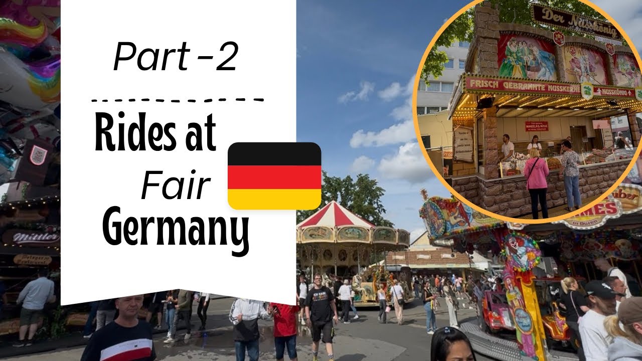 Rides At the Fair | Part -2 | Videsi Singh #germany #germanyculture # ...