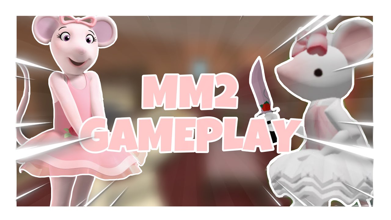 intentando jugar MM2 como Angelina Ballerina mientras roblox se cayó ...