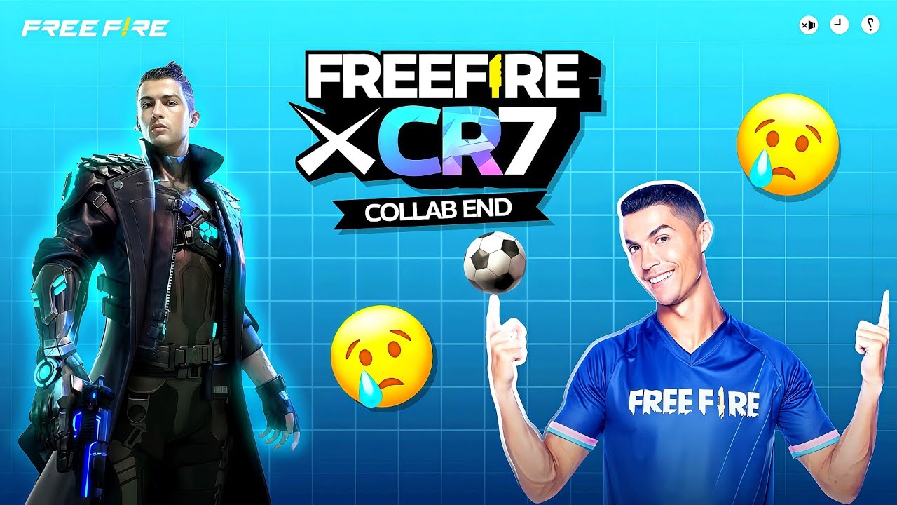 FREE FIRE X CR7 COLLAB END | FREE FIRE IN TELUGU - YouTube