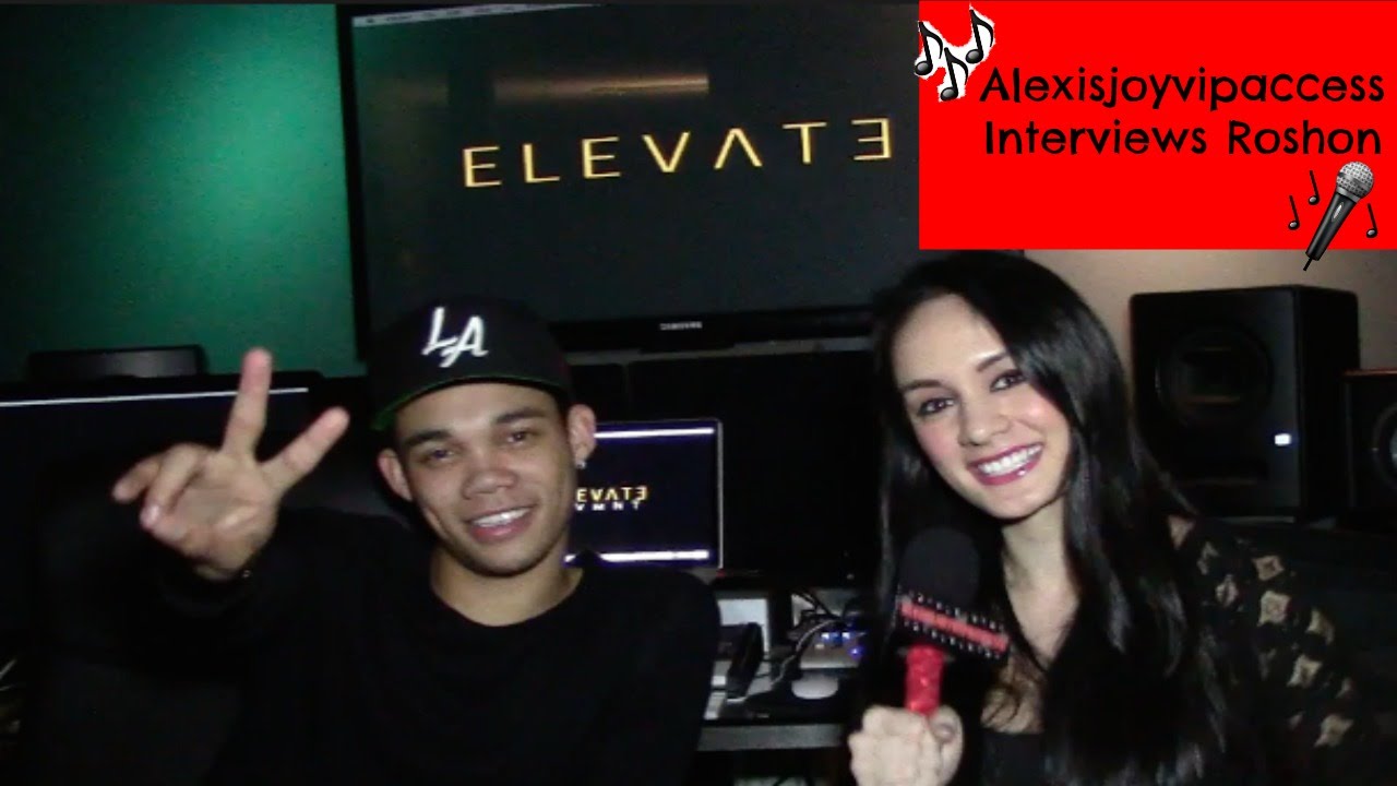 Roshon Interview With Alexisjoyvipaccess At His Elevate Mvmnt Studio - YouTube