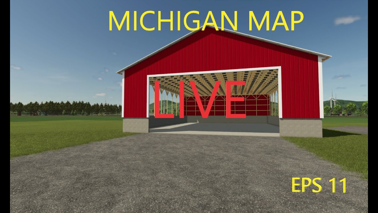 (SHOULD IT STAY OR GO) MICHIGAN MAP farming simulator 25 #11 LIVE - YouTube