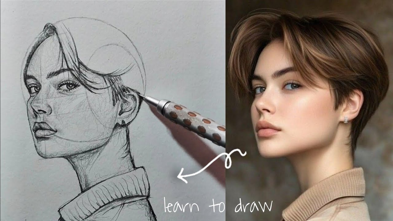 Face It Like a Pro: Portrait Drawing with the Loomis Techniques - YouTube