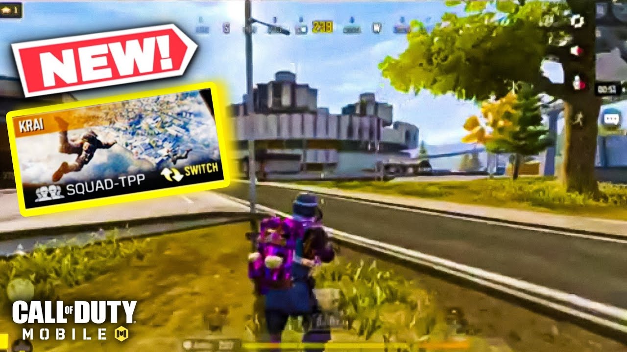Playing The *NEW* Krai Battle Royale Map Full Gameplay COD Mobile - YouTube