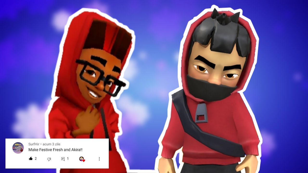 💡 Festive Fresh & Akira | Subway Surfers | Dragos Cosmin - YouTube