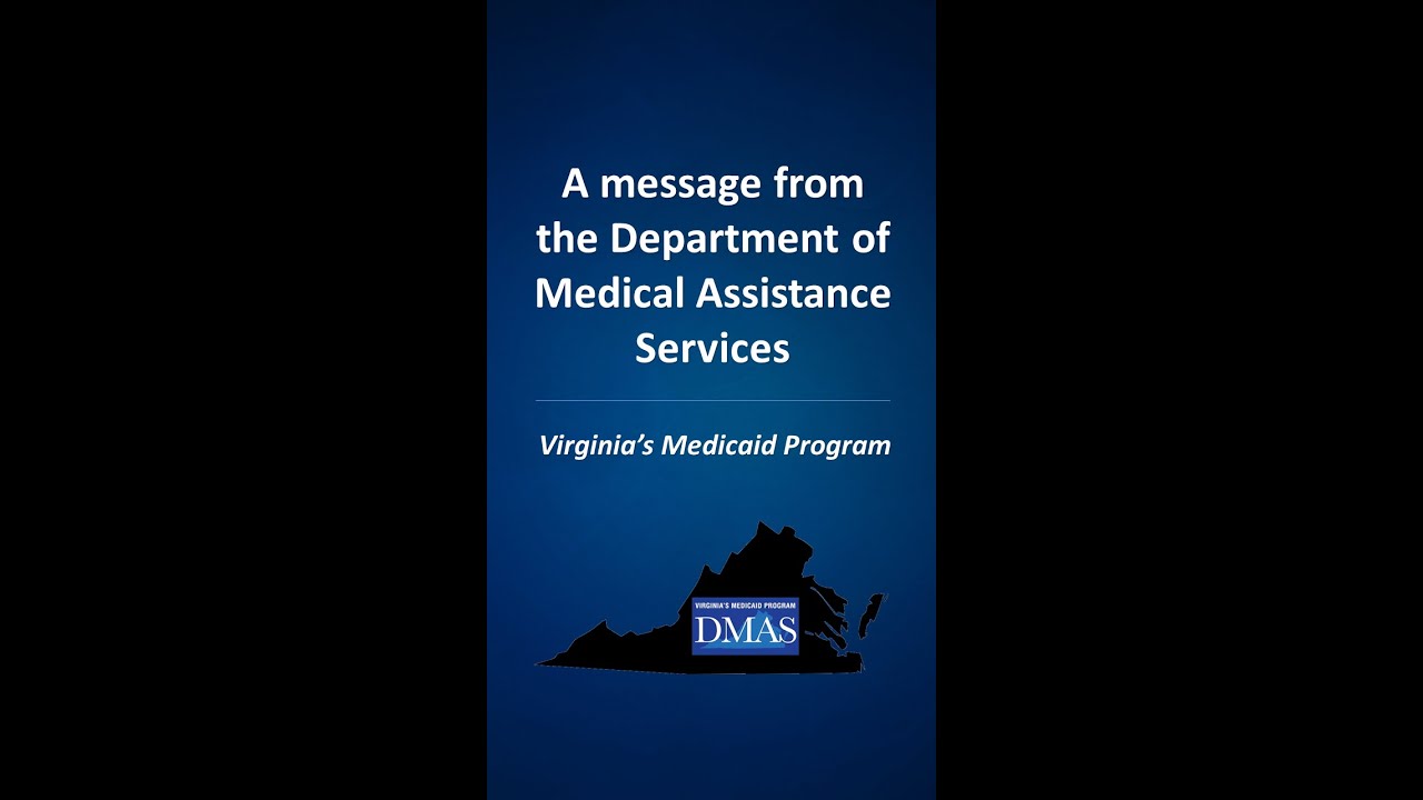 A Message from Virginia Medicaid - YouTube