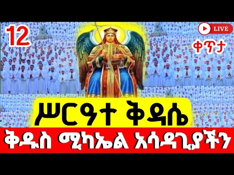 ⭕️#LIVE#ጥቅምት_12_ሥርዓተ_ቅዳሴ_አሳዳጊያችን_ቅዱስ_ሚካኤል‼️@Dires media#Yeka mikael# ...