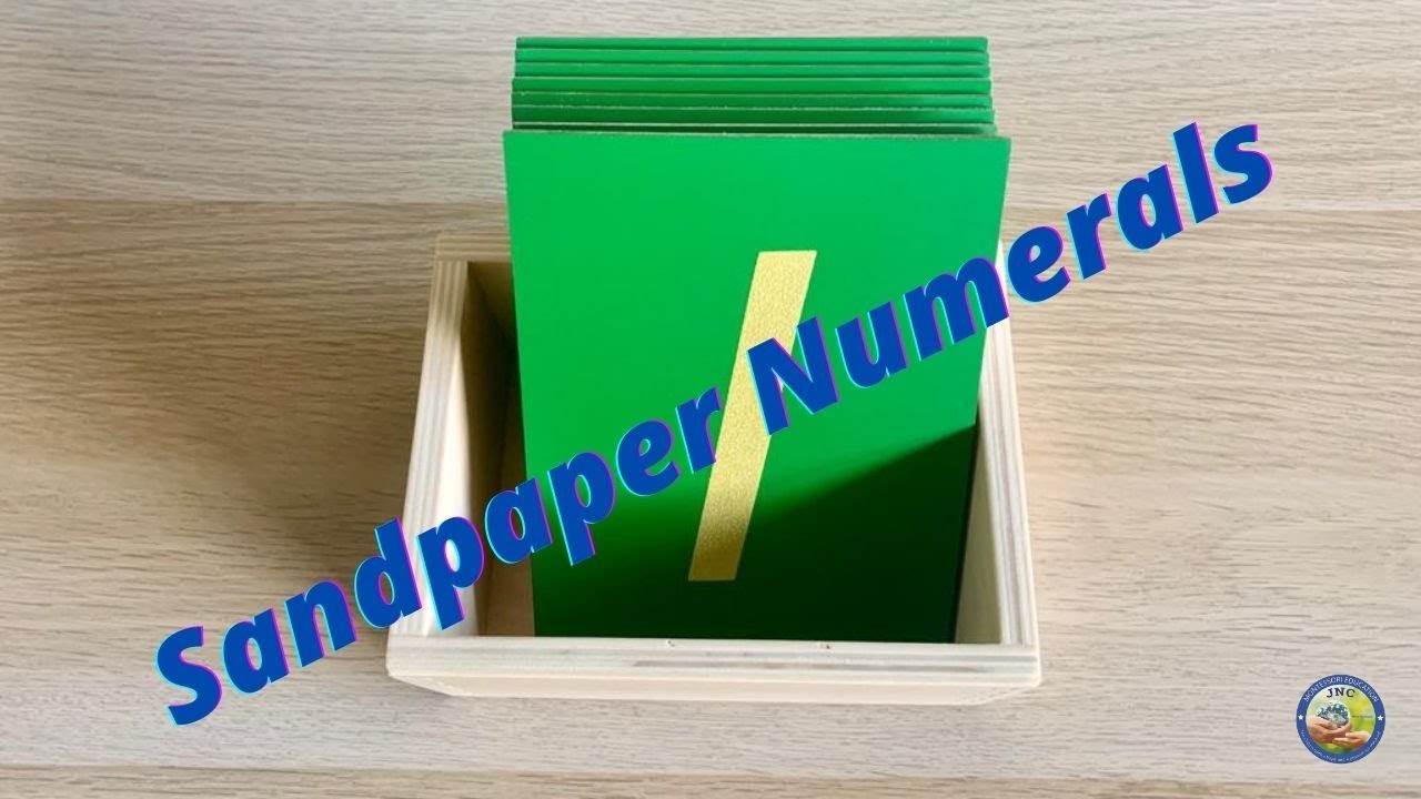Sandpaper Numerals - YouTube