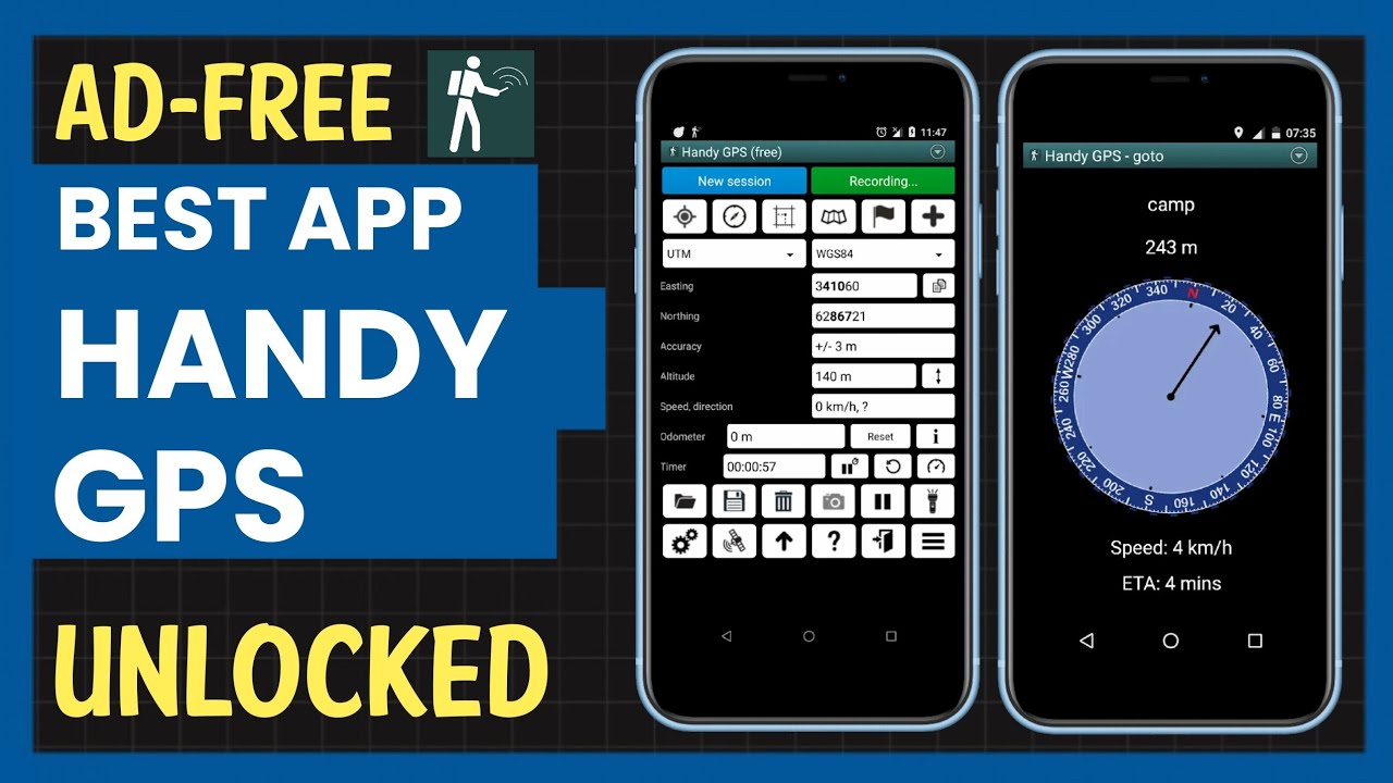 Best Free Handy GPS App for Android - YouTube