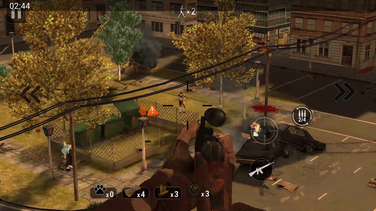 Zombie Hunter //Killing four Zombies - YouTube