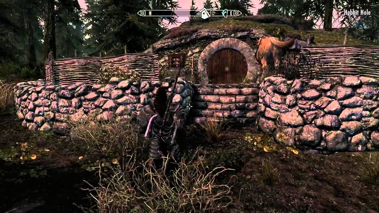 The Hobbit Hole - Skyrim Mod Showcase - YouTube