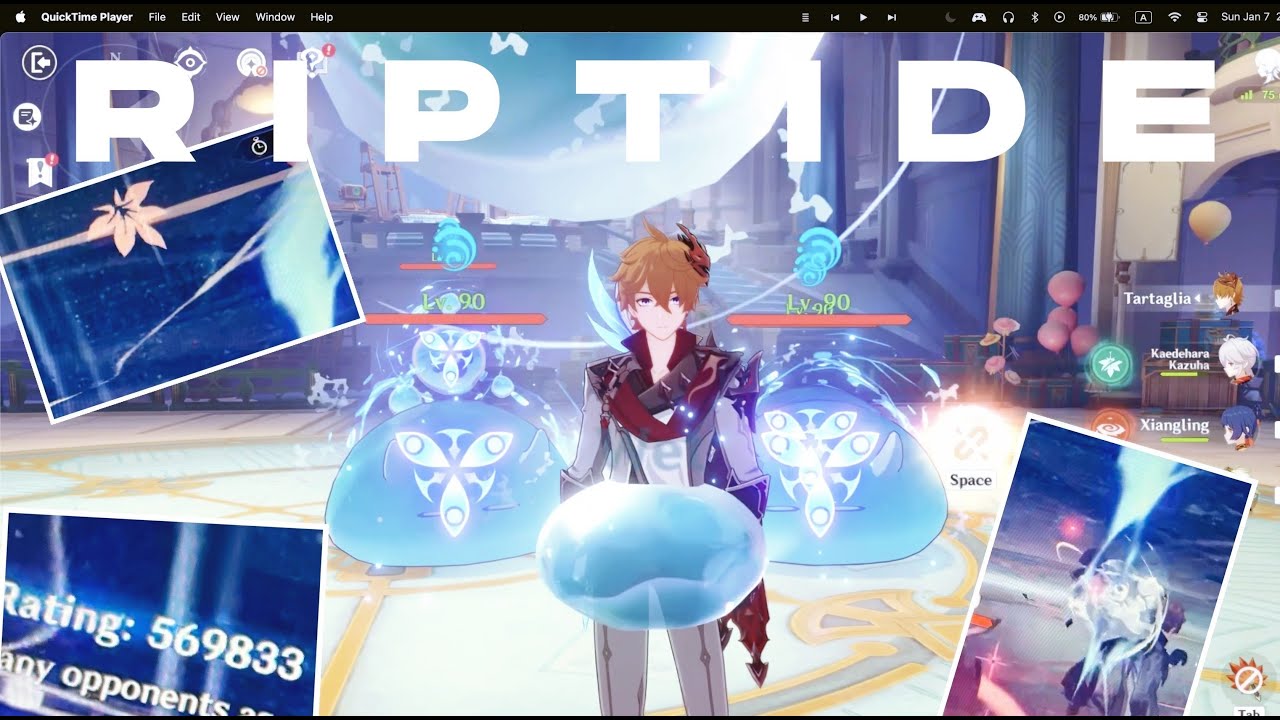 Riptide Childe international be like ... [riptide showcase / v4.3 event ...