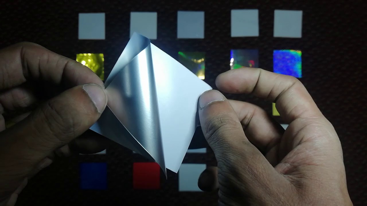 Silver Foil Sticker Matte Finish | Print Custom Foil Stickers by Cheap ...