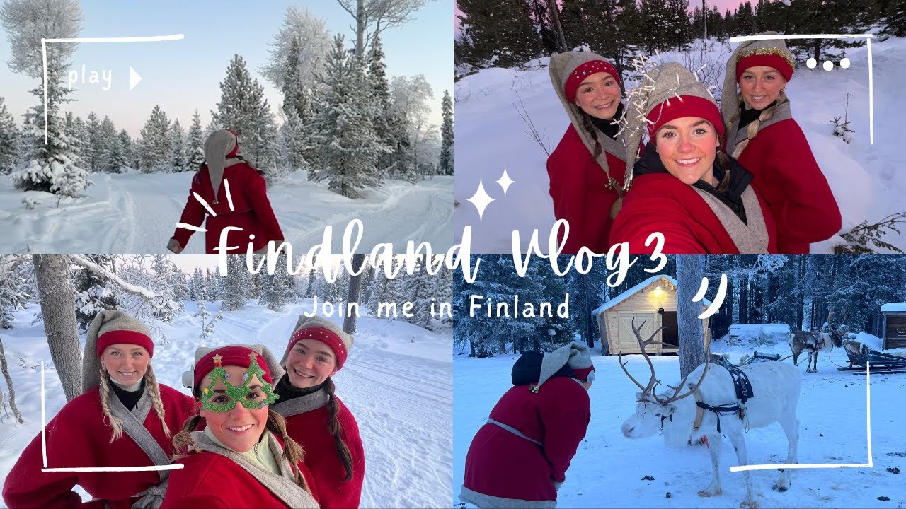 Working as an elf in Finland Vlog 3. - YouTube