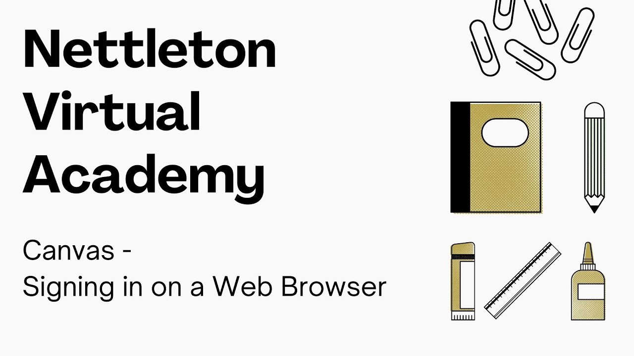Canvas - Sign In with a Web Browser - YouTube