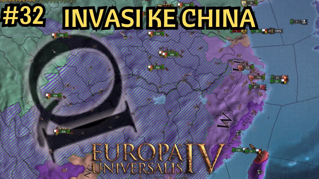 Invasi Ke China ! Europa Universalis 4 Gameplay Indonesia | Game ...