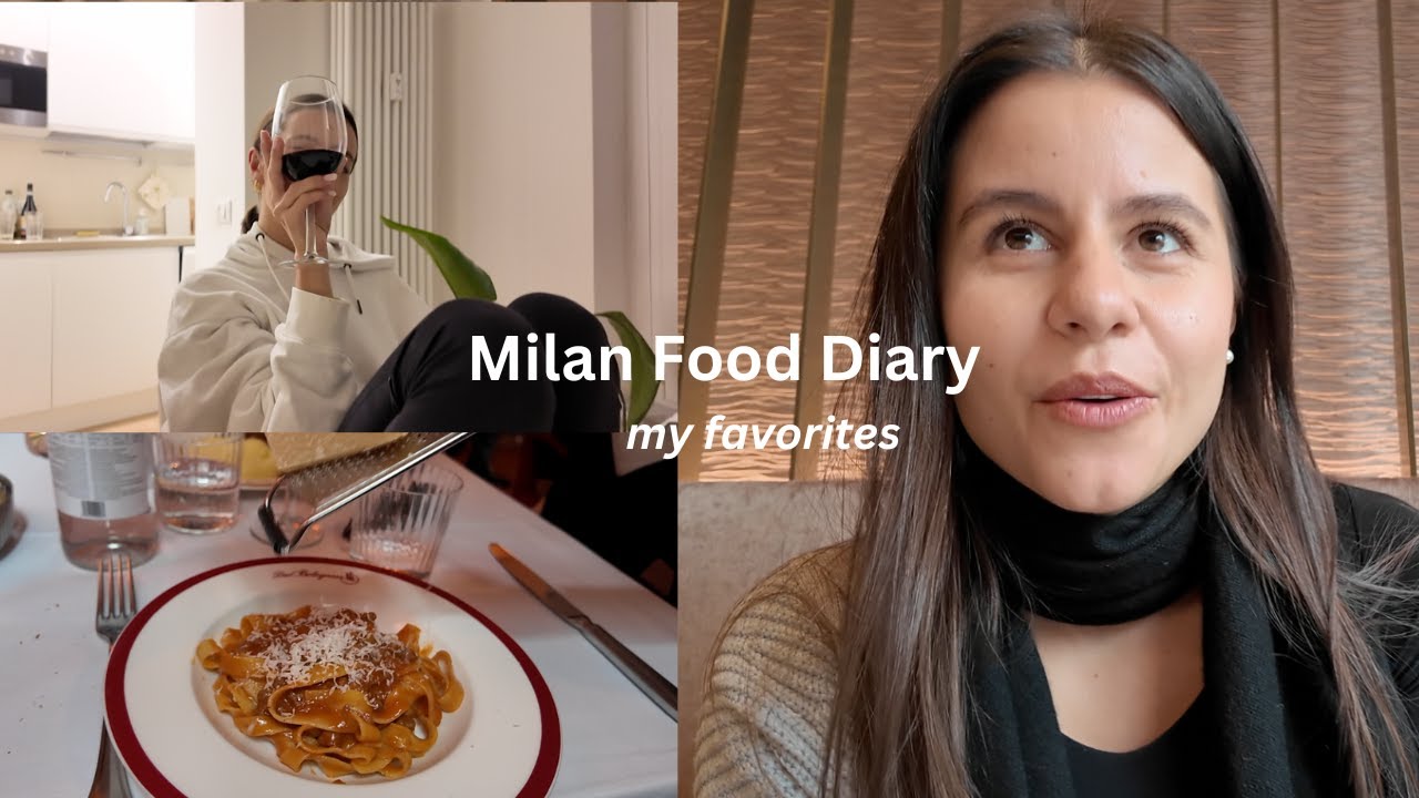 Milan Food Diary | My culinary adventures in January - YouTube