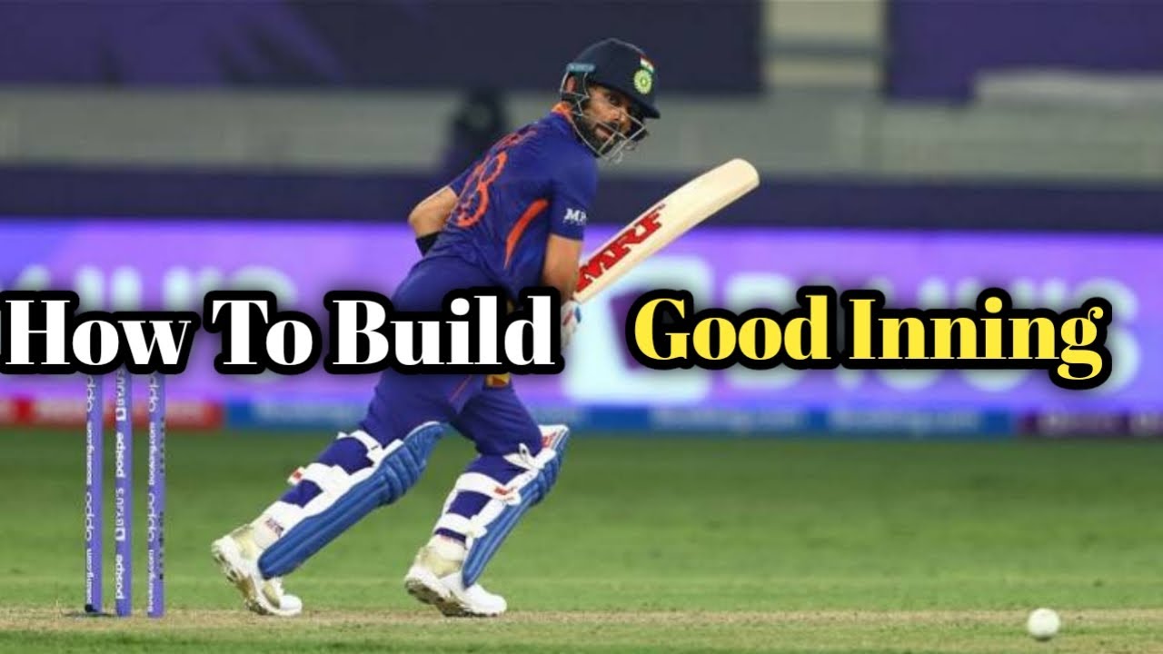 How To Build Good Innings | Cricket With Paaras - YouTube