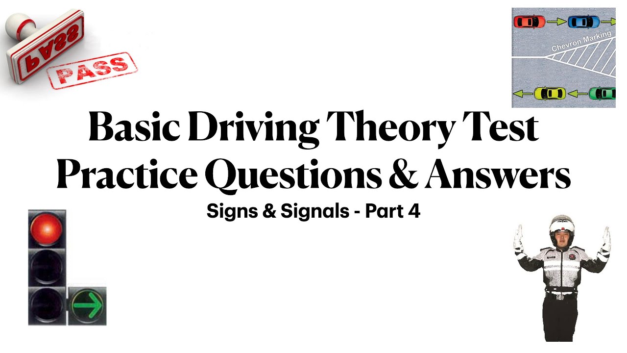 Basic Driving Theory Test (Singapore BTT) Online Practice Questions ...