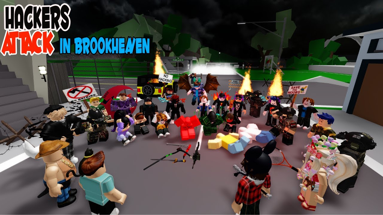 Hackers Bikin Brookhaven Rusuh Lagi - Animasi Roblox - YouTube
