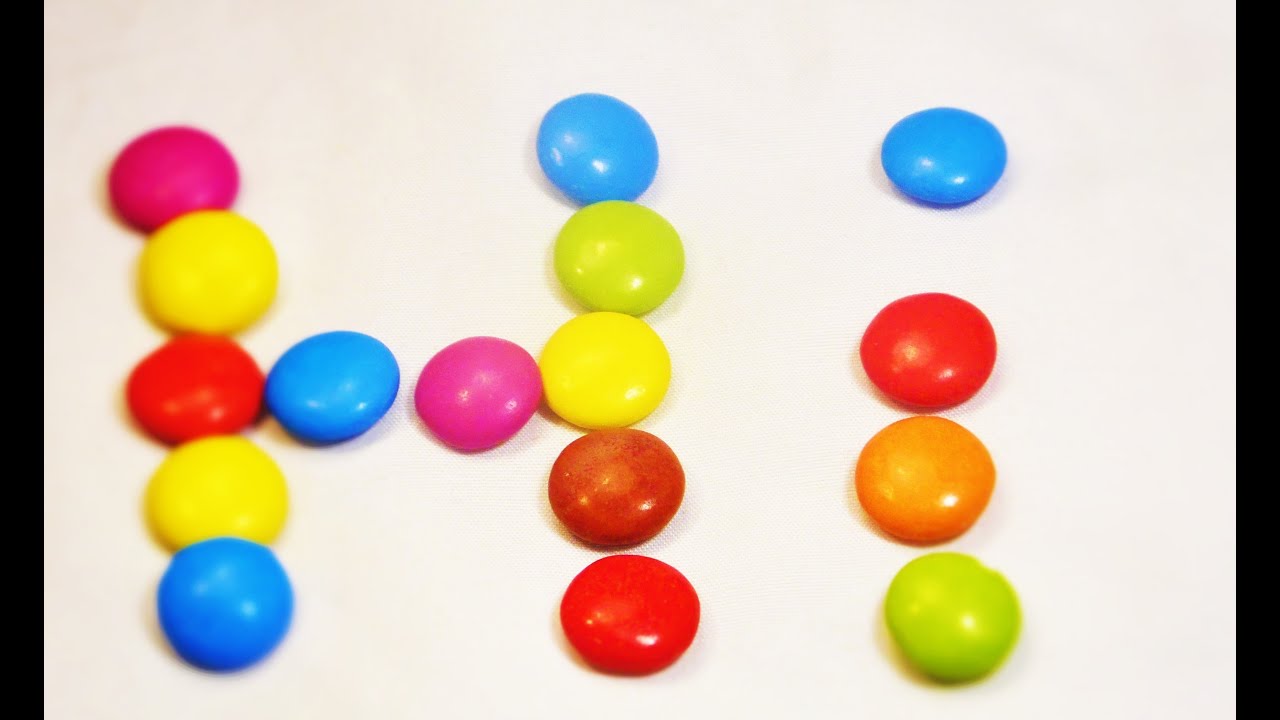 Learn Colors with Smarties - YouTube