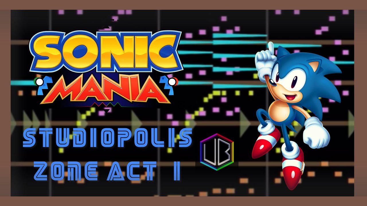 Sonic Mania - Studiopolis Zone ACT 1 (BEEPBOX/ULTRABOX RECREATION) - YouTube