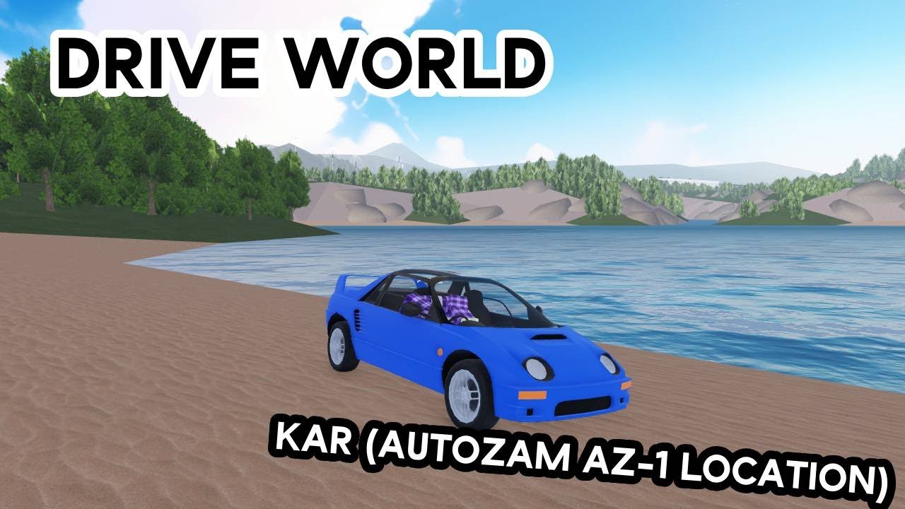 Roblox Drive World Kar Barn Location (Autozam AZ-1) - YouTube
