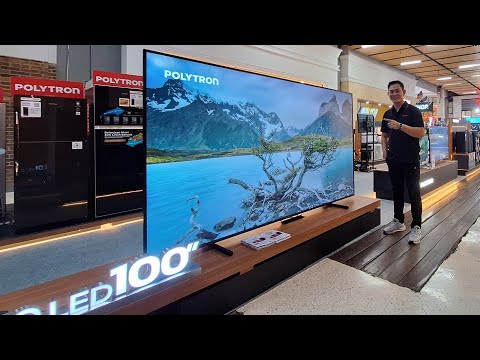 SMART TV 100 INCH MURAH, POLYTRON EQLED PLD 100QV5925