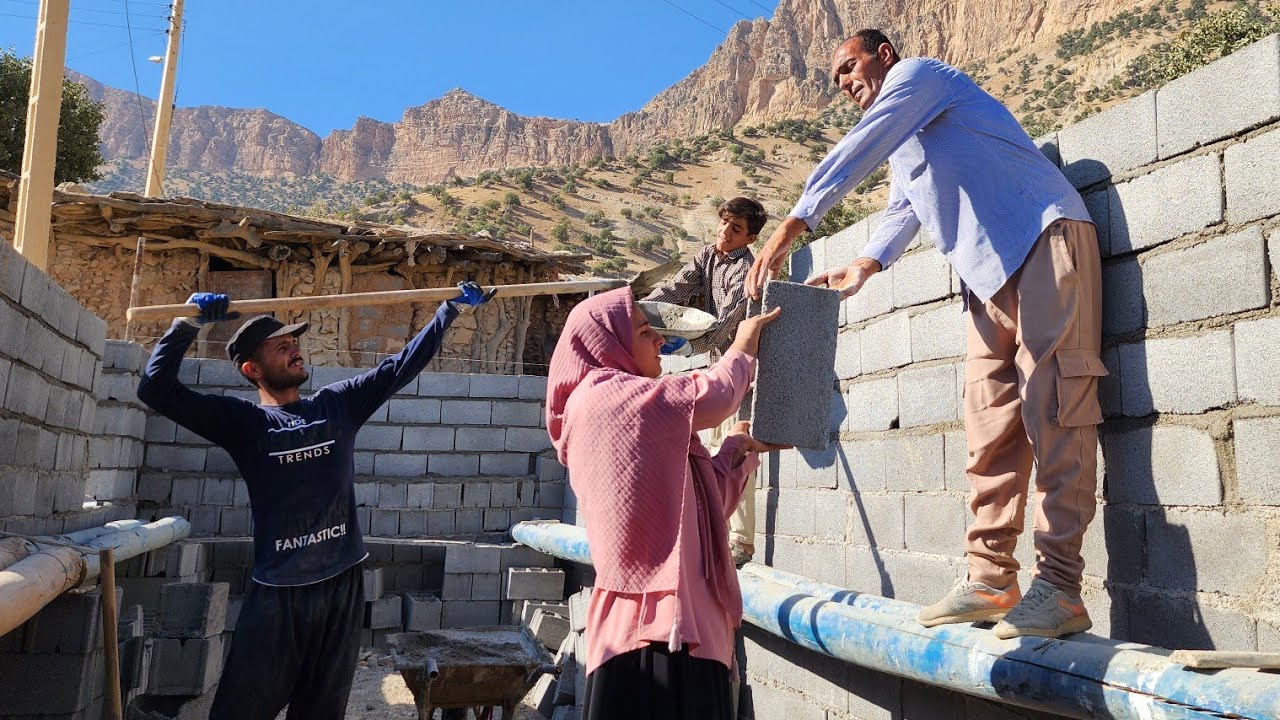 Nomadic life: building a nomadic house: stages of building a nomadic ...