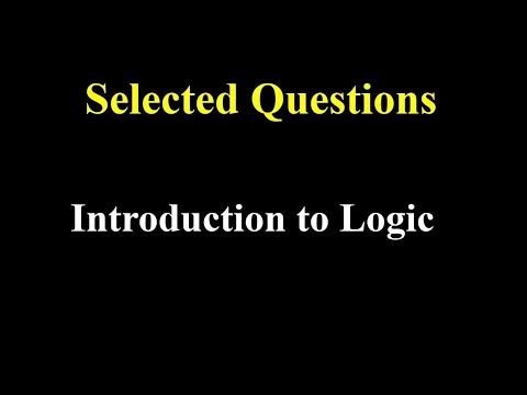 Introduction to Logic - YouTube