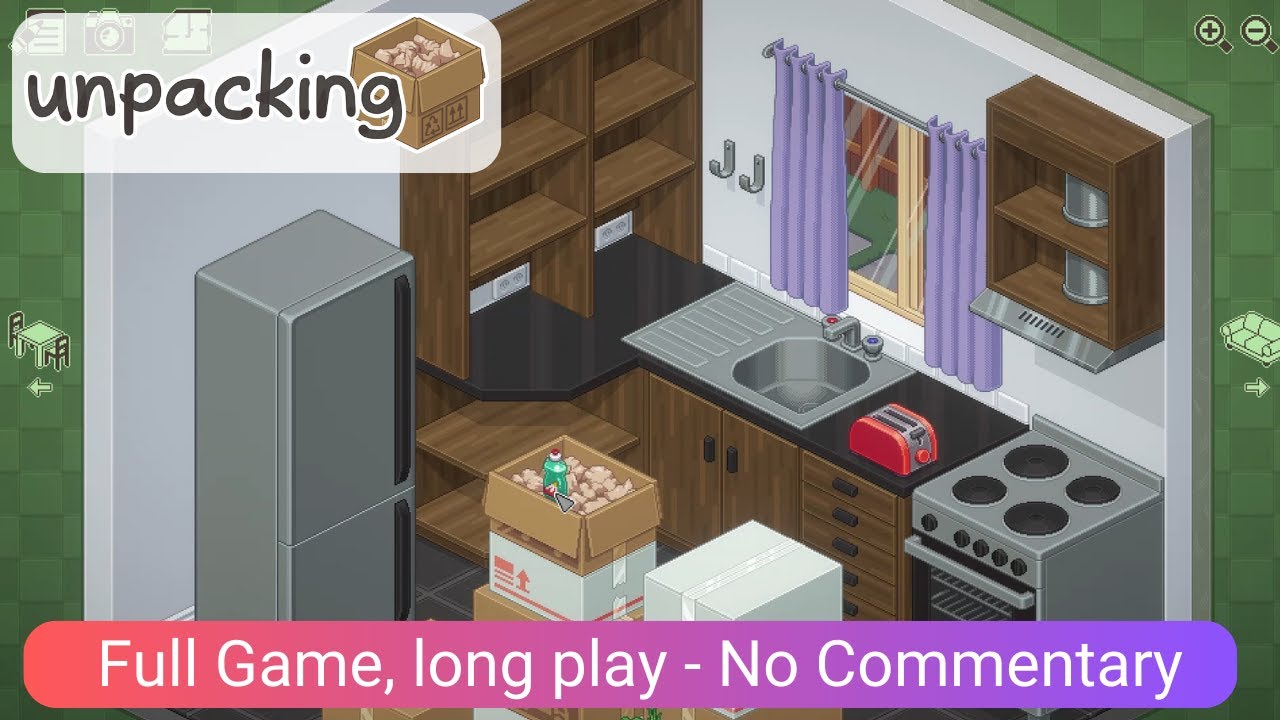 Unpacking - Full Game (No Commentary) | Relaxing Soundtrack & Gameplay ...