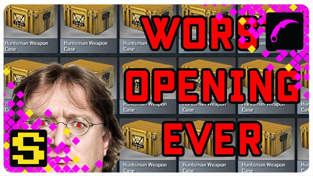LITERALLY THE WORST CASE OPENING EVER: 55 CASES! - YouTube