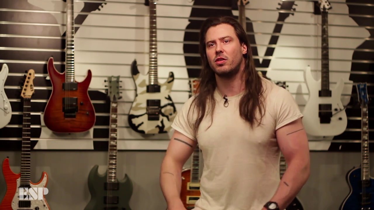 ESP Guitars: Andrew W.K.'s Custom Taco Guitar - YouTube