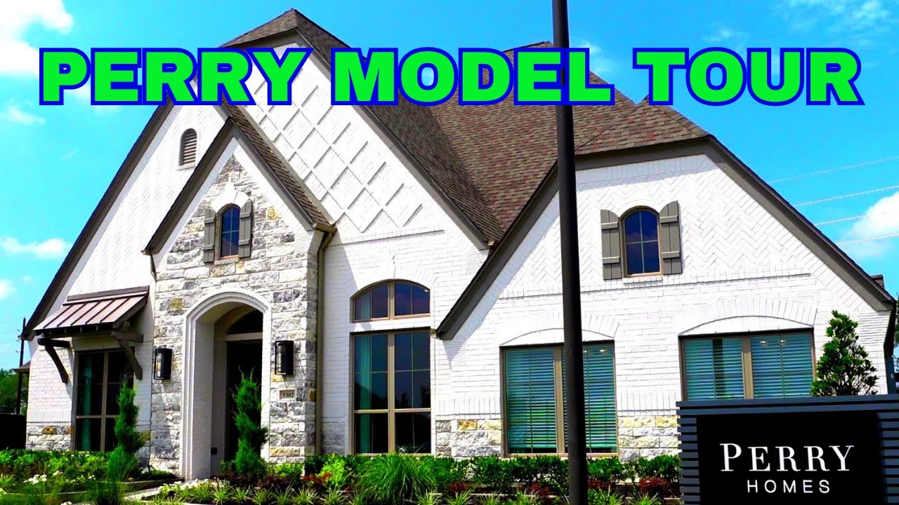 🏠Plan 3578 | Perry Model Home Tour | Meridiana | Houston New Home ...
