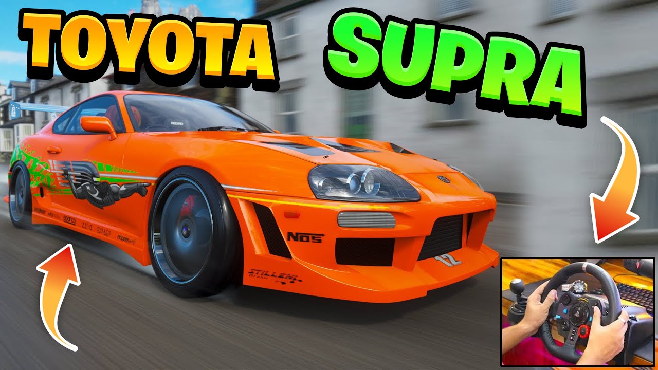 FAST and FURIOUS - Supra Test Drive (Supra vs Ferrari) WITH LOGITECH ...