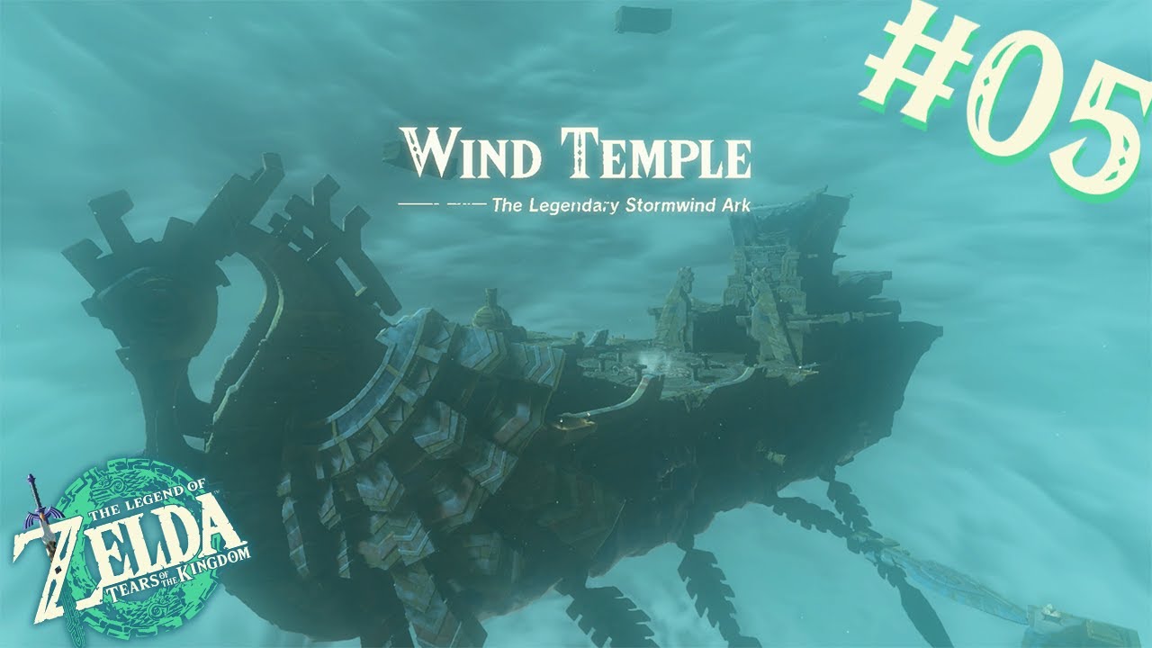 The Stormwind Ark | The Legend of Zelda: Tears of the Kingdom [#05 ...