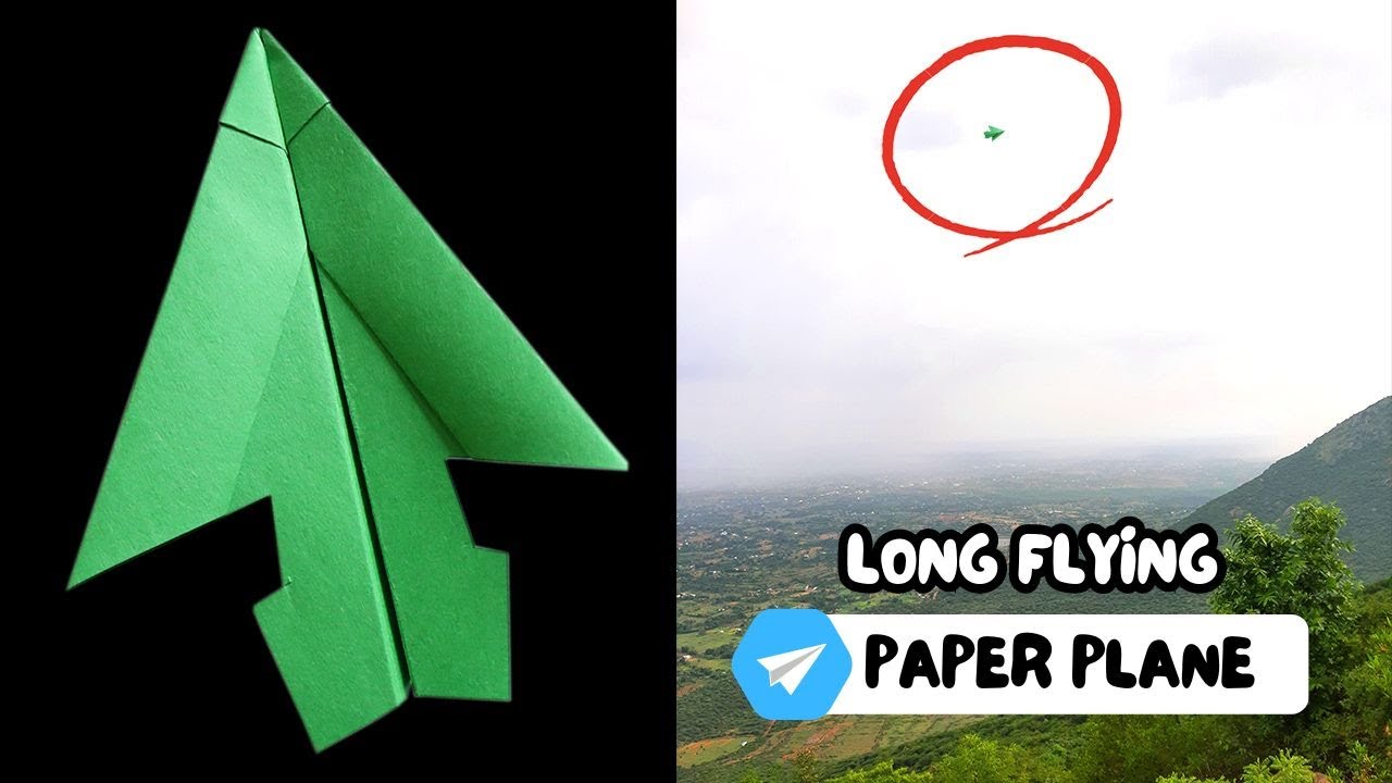 How To Make The WORLD RECORD PAPER AIRPLANE for Distance - YouTube