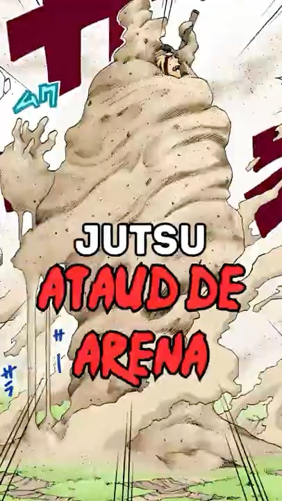 Ataud de Arena | Jutsu Gaara #naruto #gaara - YouTube