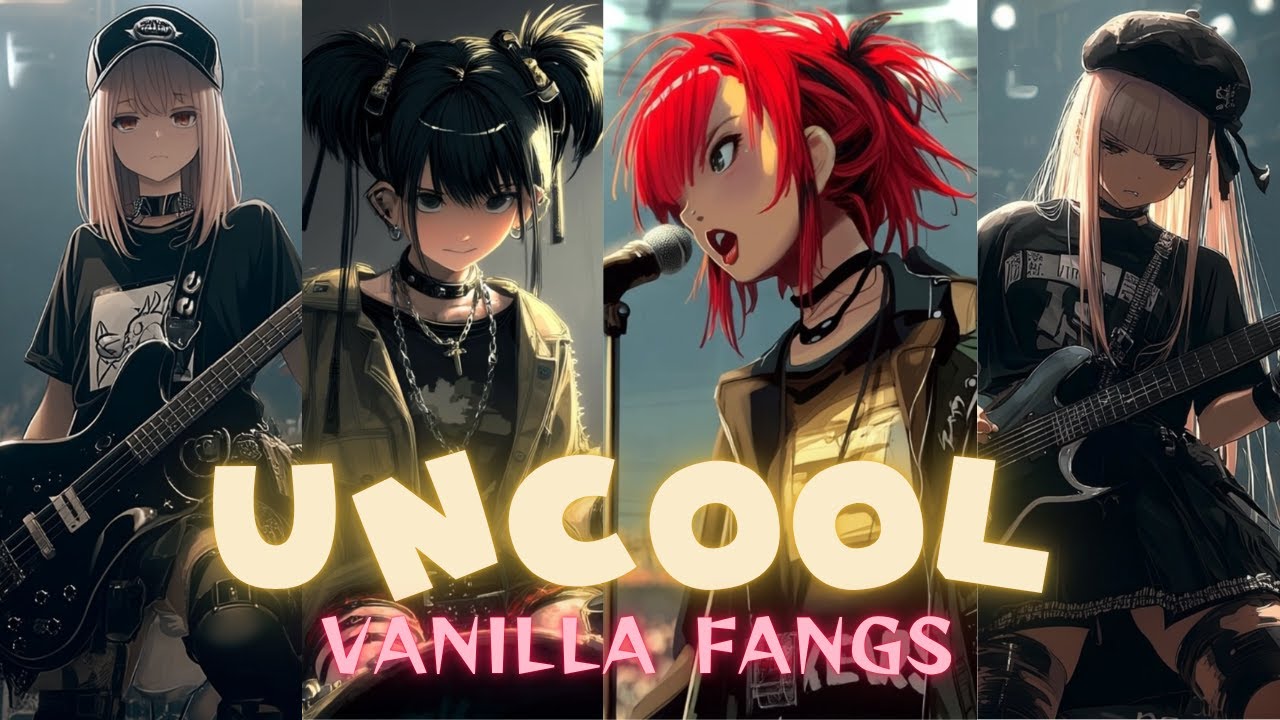 【AI Band】『Uncool』-VANILLA FANGS／ #girlsband #rock #suno - YouTube