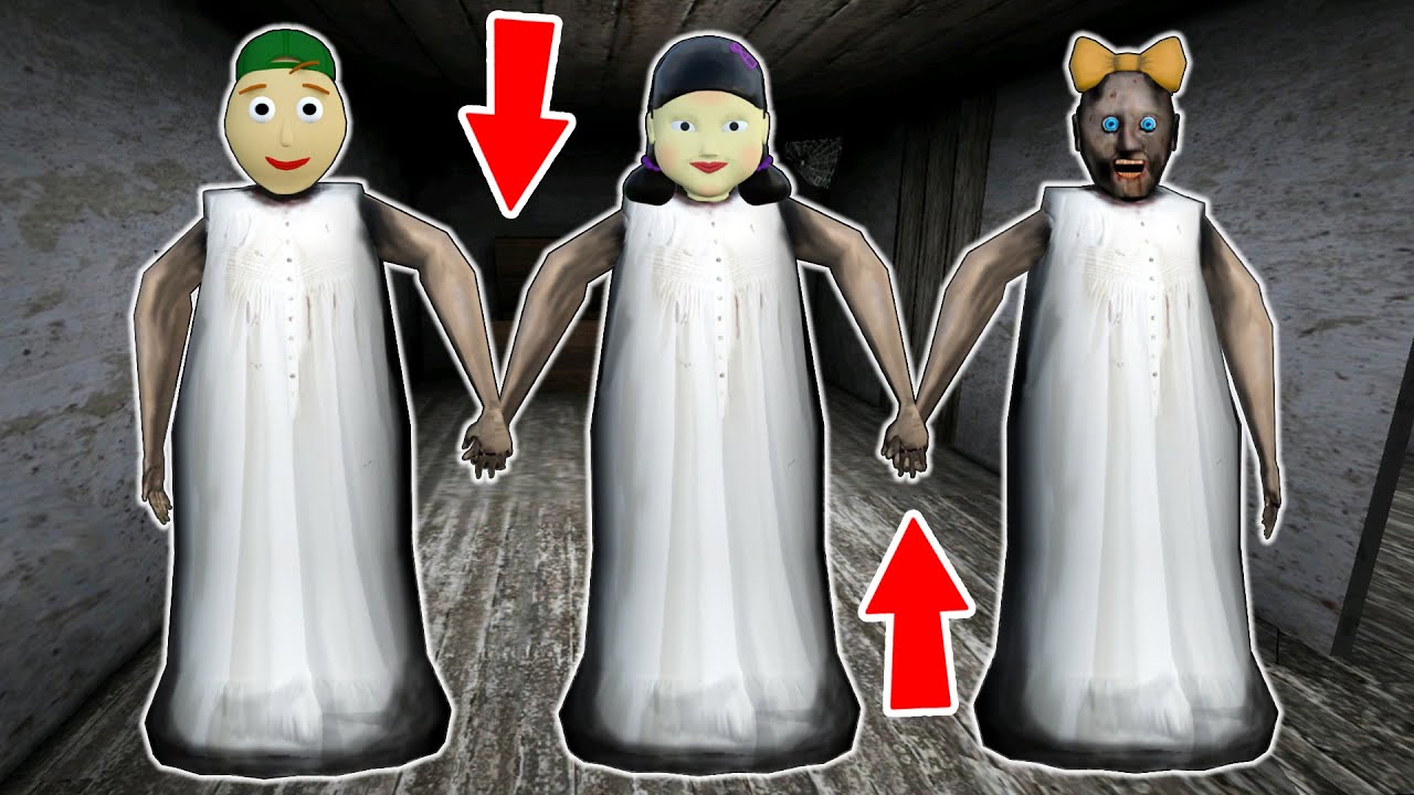 Granny vs Squid Game vs Baldi - funny horror school animation (61-70 ...