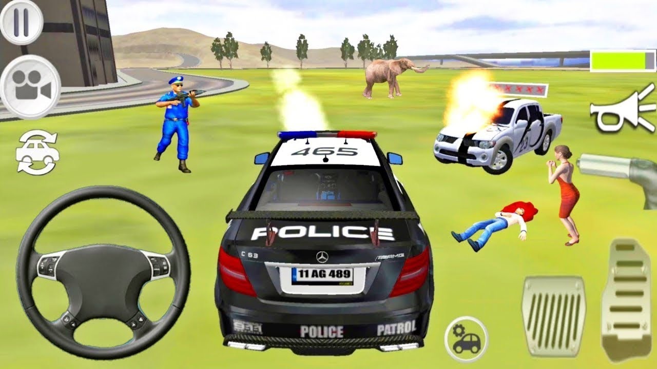Police Car Stunts Driving - Police car 11 - Android Gameplay - YouTube