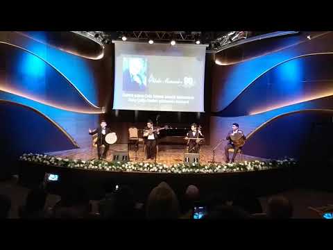 ASIM PIRIMOV XANENDE ELIBABA MEMMEDOVUN 90 ILLIYINE HESR OLUNMUW MUGAM MERKEZINDE KONSER