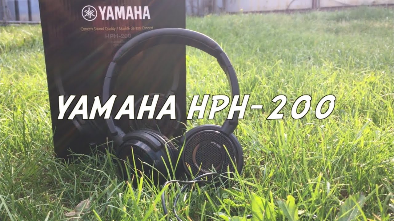 О наушниках YAMAHA HPH-200 - YouTube