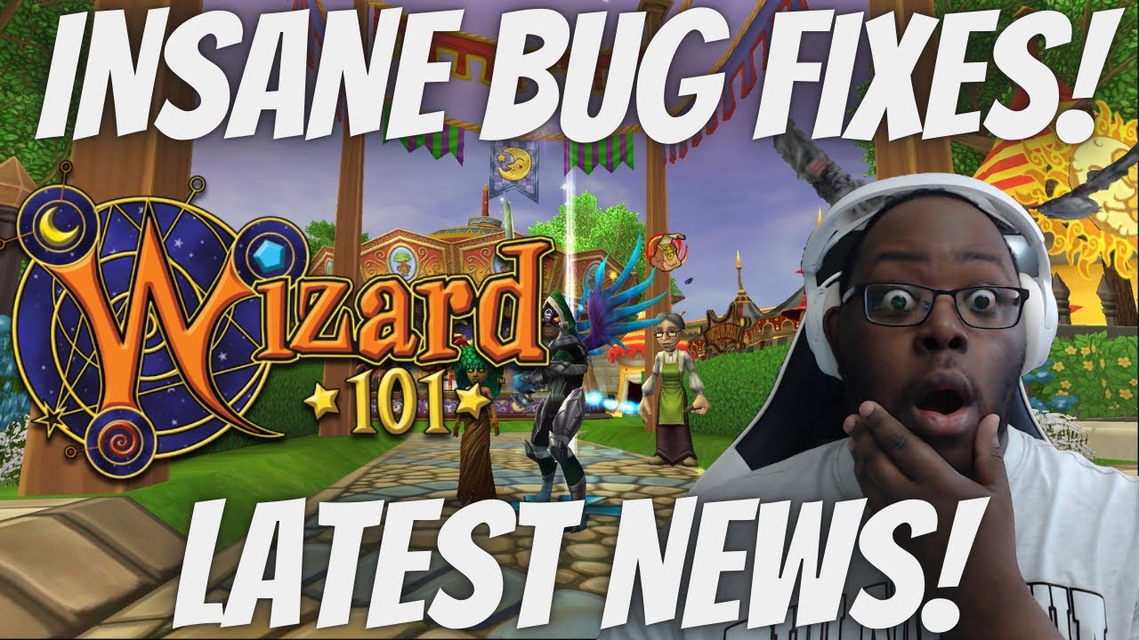 INSANE BUG FIXES! Wizard101 News! - YouTube
