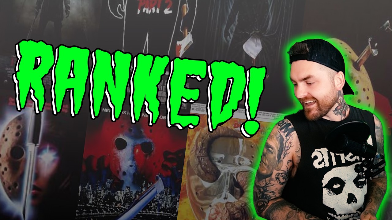 Ranking 38 Horror Movies! | Famous Horror Movie Tier List - YouTube