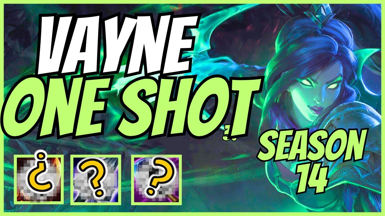Vayne Bot Lane Guide Season 14 - Guide Of League Of Legends - YouTube