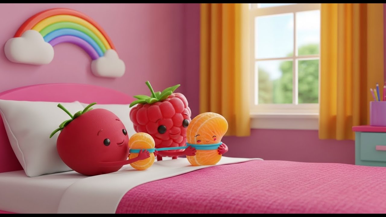 Berry Bounce Basket Bash | Nursery Rhyme for Toddlers 🍓 Sing Along Kids ...