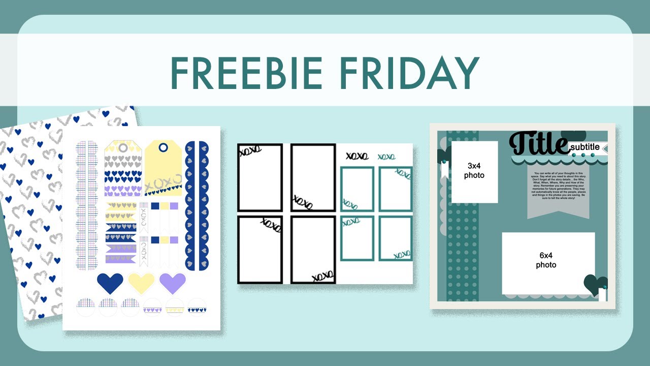 Monthly FREEBIES! - YouTube