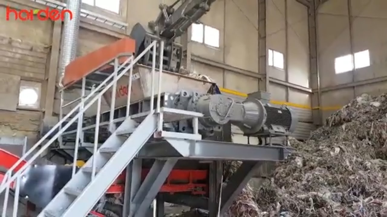 Pulper Rope Shredding - Ragger Wire Shredding - YouTube